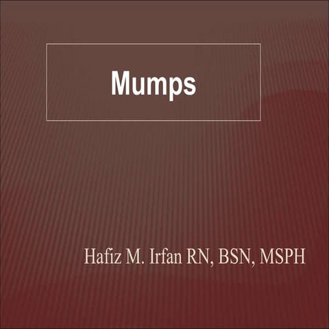 MUMPS | PPTX