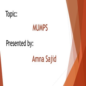 MUMPS ppt presentation pdf in detail assignment | PDF