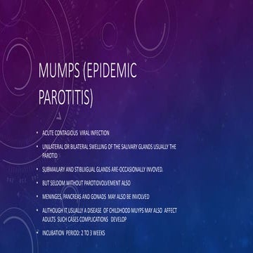 MUMPS | PPTX