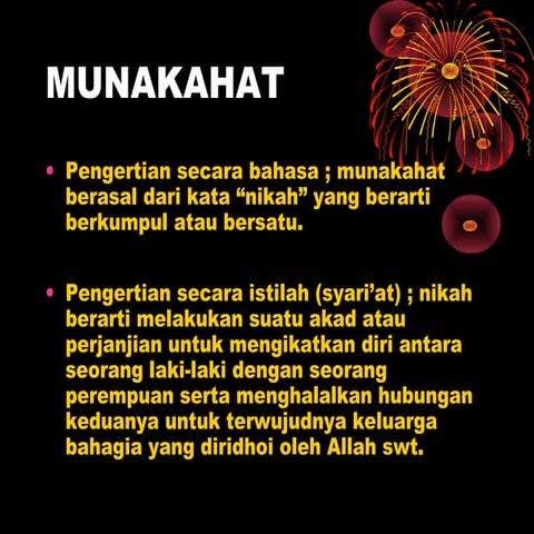 MUNAKAHAT (PERNIKAHAN) dalam agama islam.pptx