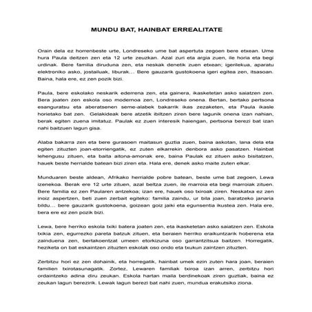 Resumen del libro "Miñan" de Amets Arzallus | PDF