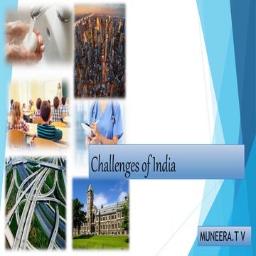 challenges of India | PPTX