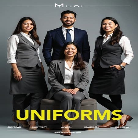 MUNI Uniforms | Uniform Supplier in India | PDF