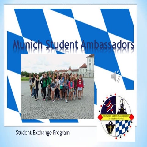 Munich student ambassadors | PPT