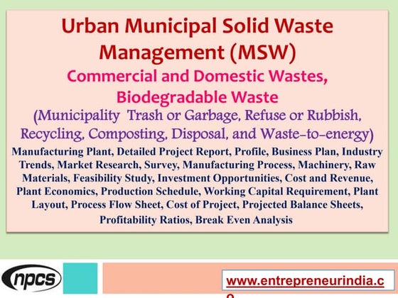 Solid Waste Management | PPT
