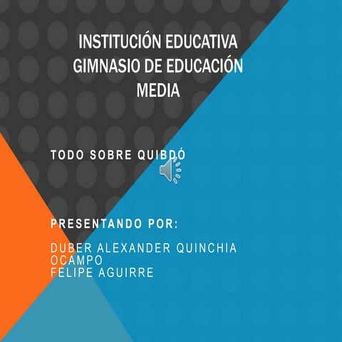 Municipio de quibdó | PPT