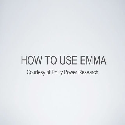 Using EMMA to Find Great Stories by Ernesto Lanza and Justin Pica | PDF