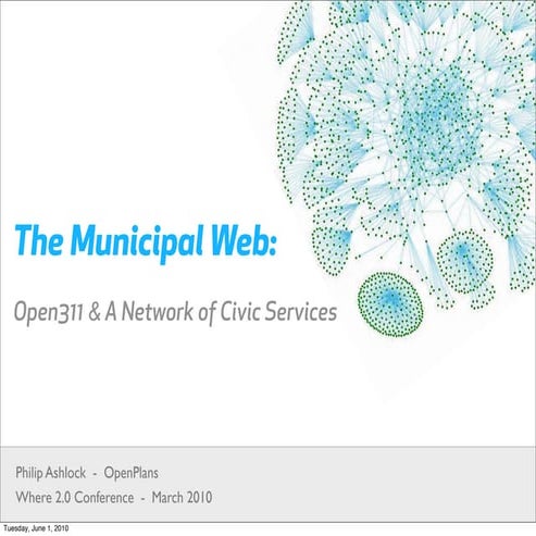 The Municipal Web: Open311 and a Network of Civic Services | KEY