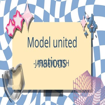 Intro to Model United Nations | PPTX