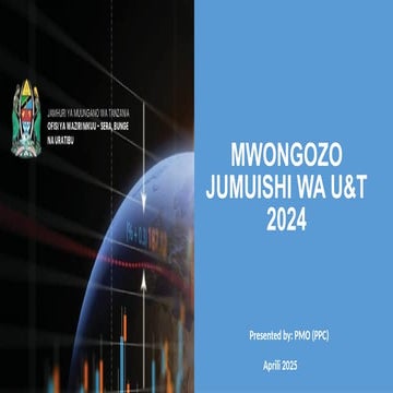 MPANGO MKAKATI | PPTX