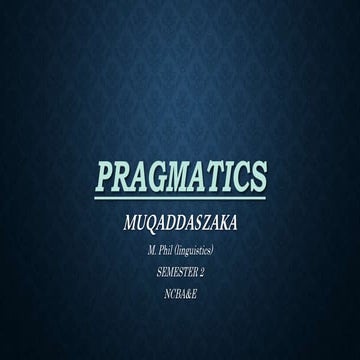 Muqaddas | PPTX