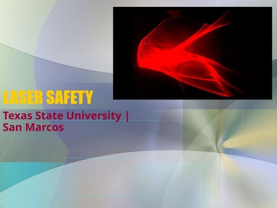 laser safety and hazards and their precautions.pptx