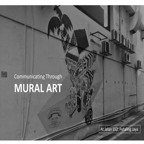 Mural Art Presentation Slide | PPTX