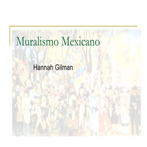 Muralismo Mexicano | PPT