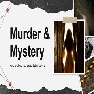 Murder and Mystery by Slidesgo 123456789 | PPTX