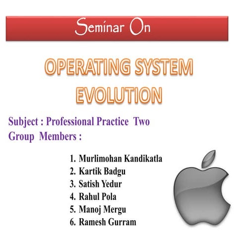 operating system | PPTX