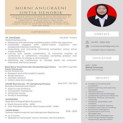 CV - Murni Hendrik | PDF