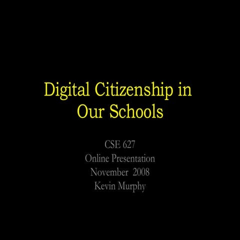 Digital citizenship | PPTX