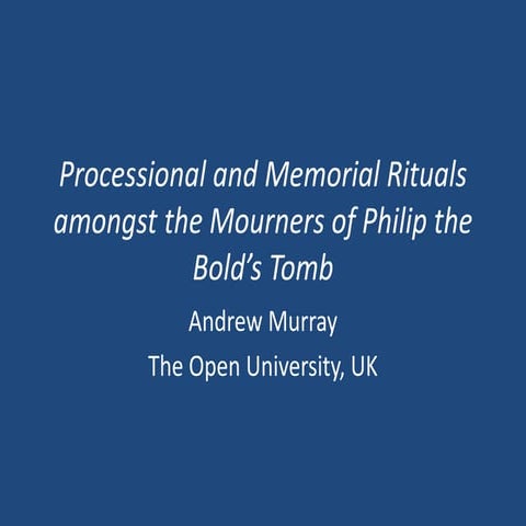 Lecture 5 | dr. Andrew Murray, Associate Lecturer, The Open University ...