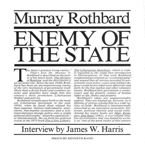 Murray rothbard chic interview enemy of the state | PDF | Political ...