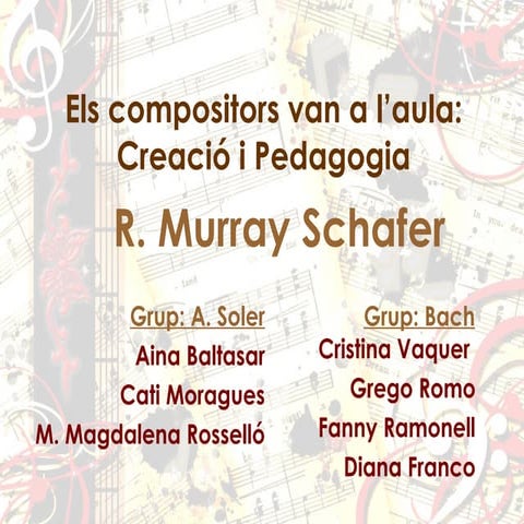 Murray Schafer | PPT