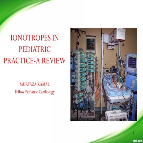 IONOTROPES IN PEDIATRIC PRACTICE | PPT