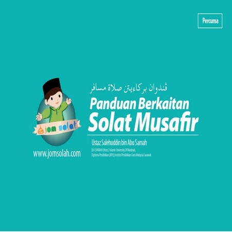 Panduan Berkaitan Solat Musafir | JomSolat | PDF