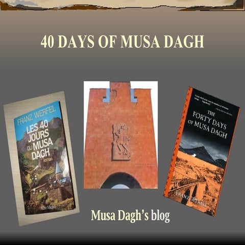 40Days of Musa Dagh | PPT | Africa Travel | Travel Locations