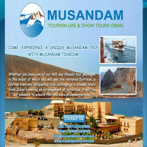 Musandam trip from uae | PPT