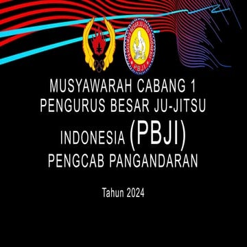 Presentasi muscab pbji pengcab pangandaran 2.pptx