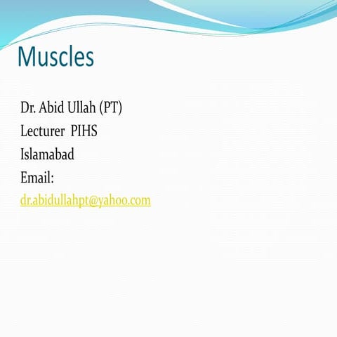 Muscle anatomy | PPT