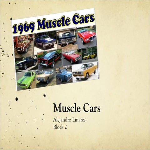 Muscle cars alex l | PPT