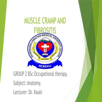 AAAAA MUSCLE CRAMP AND FIBROSITIS (1).pptx