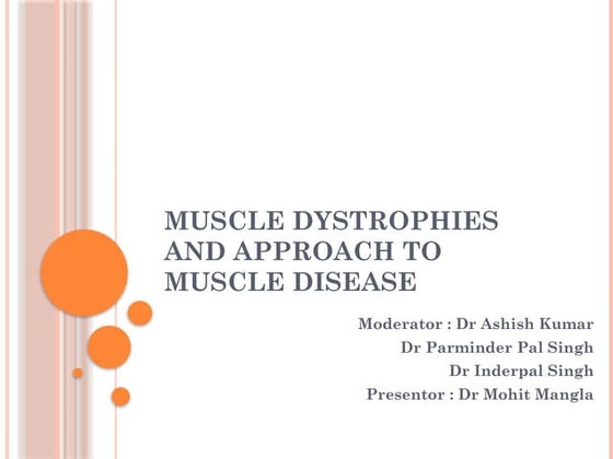 Muscular dystrophy | PPTX | Physical Therapy | Wellness