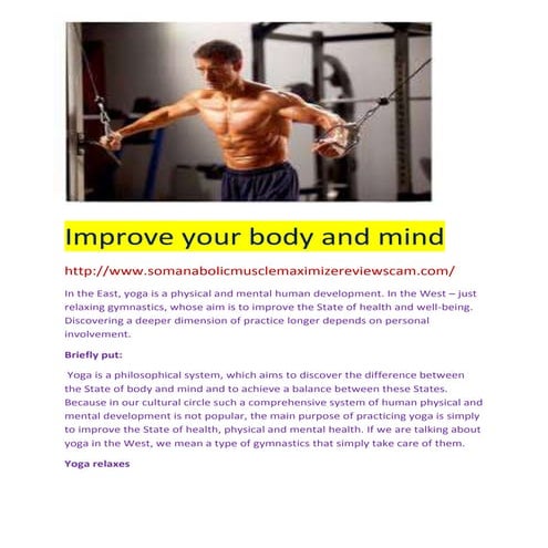 Muscle gaining secret | DOCX