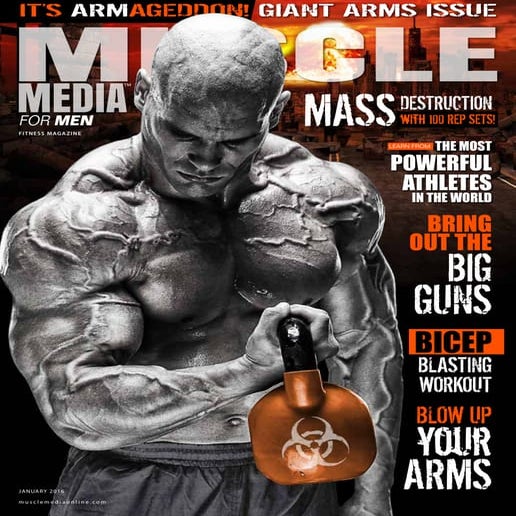 Muscle Media Magazine - January 2016 Edition - ARMAGEDDON | PDF