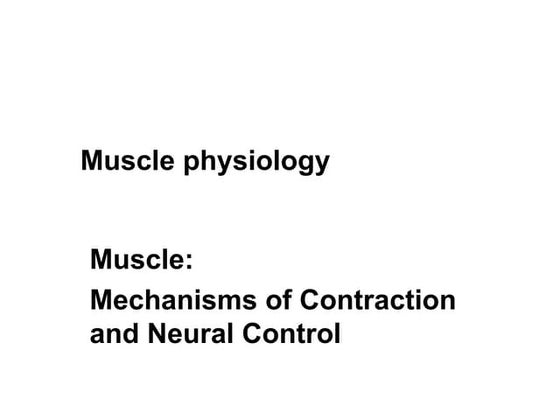Skeletal muscles | PPT