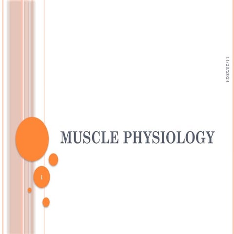 Ultrastructure of skeletal muscle | PPTX