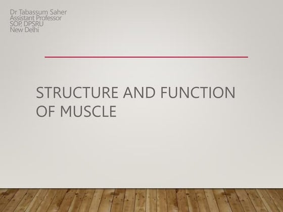 Behavioral Properties of The Musculotendinous Unit and Structural Organization of the Skeletal ...