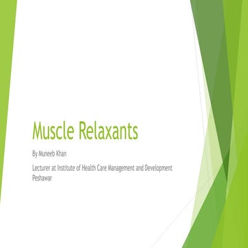 Muscle Relaxant.pptx