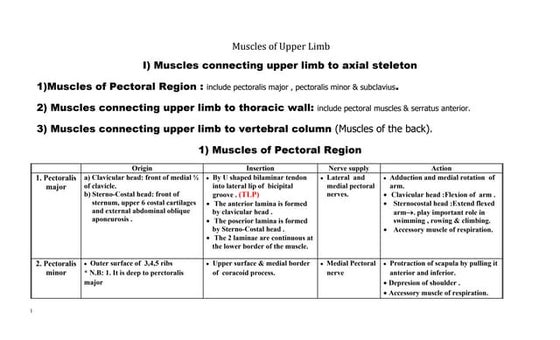 Muscles of thorax | PPTX