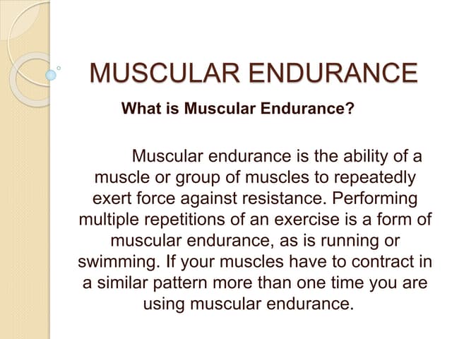 Basics of strength training | PPTX