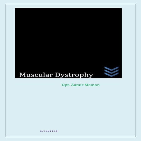 Muscular dystrophies | PDF