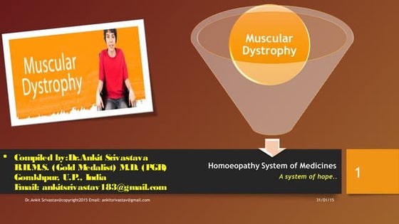 DUCHENNE MUSCULAR DYSTROPHY | PPTX