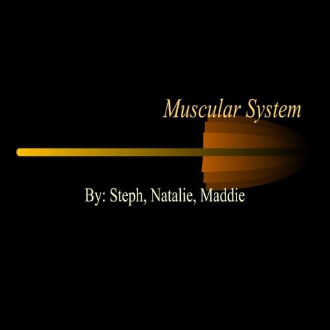 Muscular system | PPT