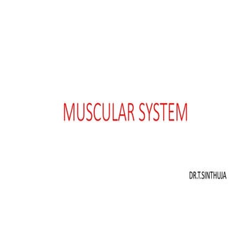 MUSCULAR SYSTEM anatomy and physiology for Bsc nursing | PPTX