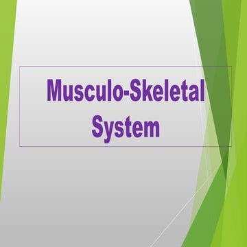 Powerpoint Presentaion for Musculo-Skeletal-System.pptx