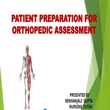 NURSING MANAGEMENT OF PATIENT WITH MUSCULOSKELETAL PROBLEMS | PPTX
