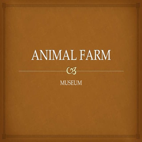 Animal Farm Powerpoint Intro | PPT