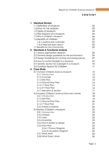 Planning analysis and design of museum building | PDF